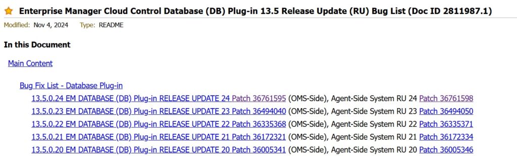 Update EM from RU 13.5.0.20 to 13.5.0.24 - Fernando Simon